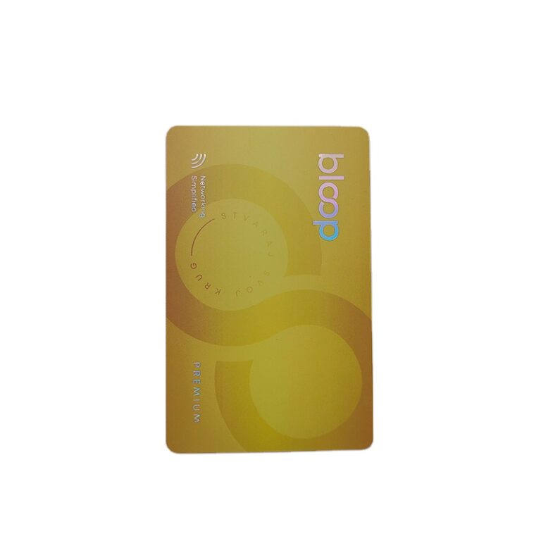Carte de visite sans contact NFC avec code QR en acier inoxydable ...